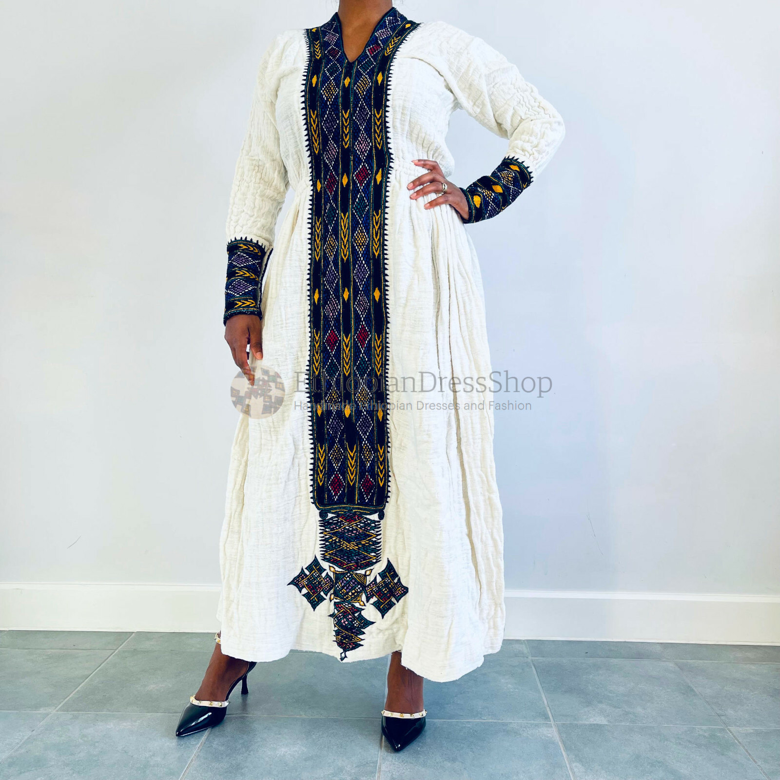 Ethiopian Axum Dress, Habesha Kemis, Traditional Women's Clothes | eBay