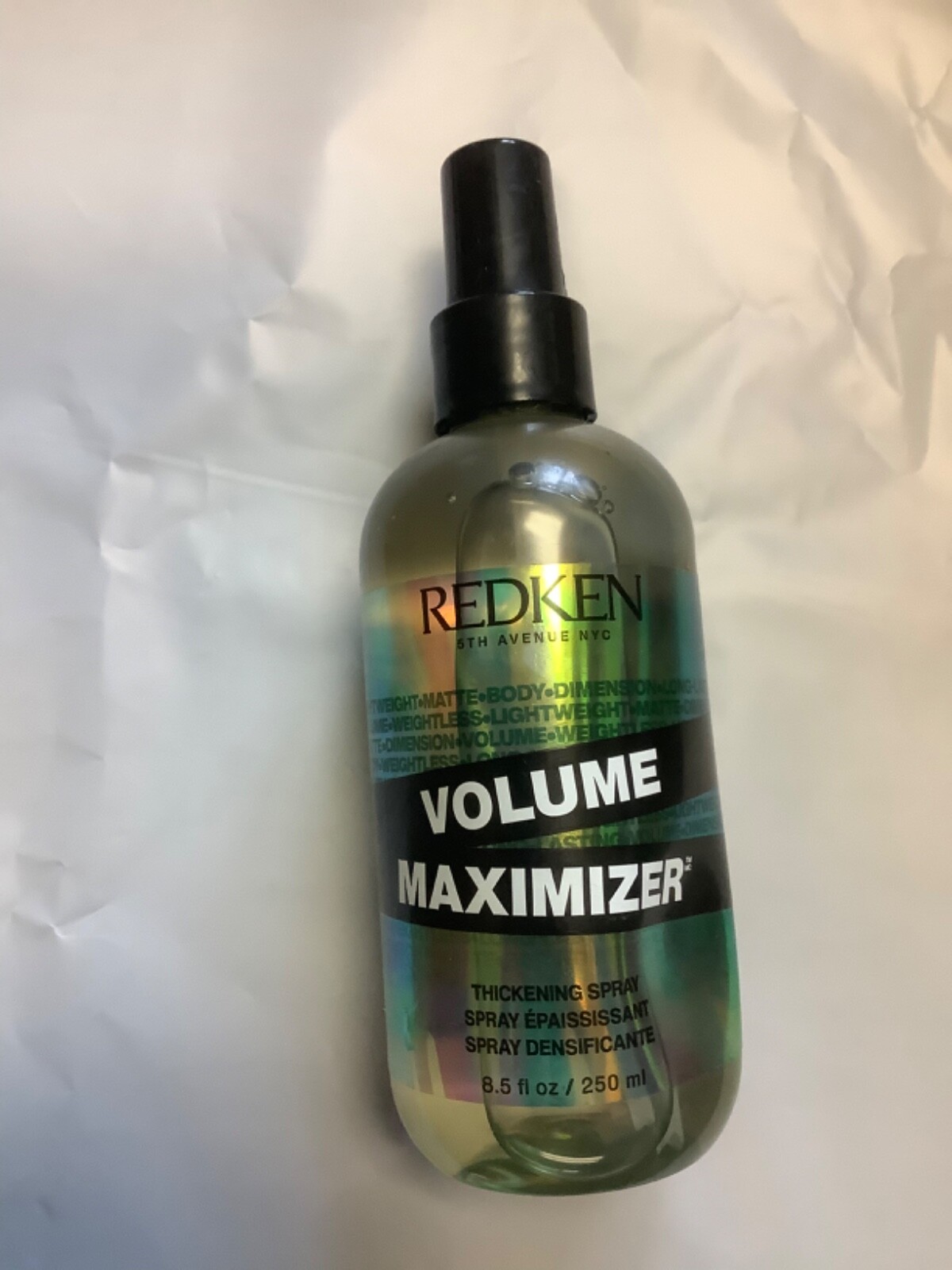 REDKEN Volume Maximizer Thickening Spray 8.5oz w/o box | eBay