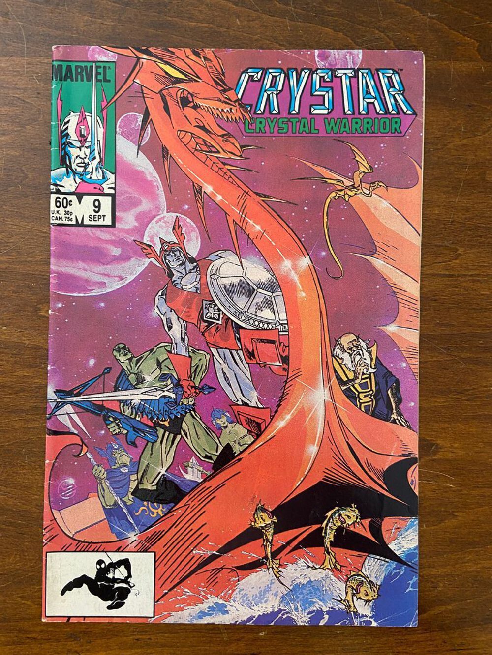 SAGA OF CRYSTAR #9 (Marvel, 1983) G-VG | eBay