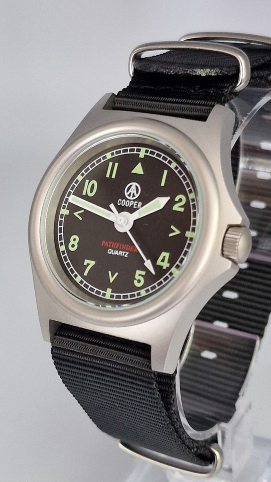 Cooper G10 Pathfinder 38mm British Military Infantry Field Watch | eBay