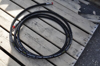 GATOR HOSE SAE100R 2AT 3/8 ID 5000 PSI STAINLESS STEEL ORF FITTINGS 16 ...