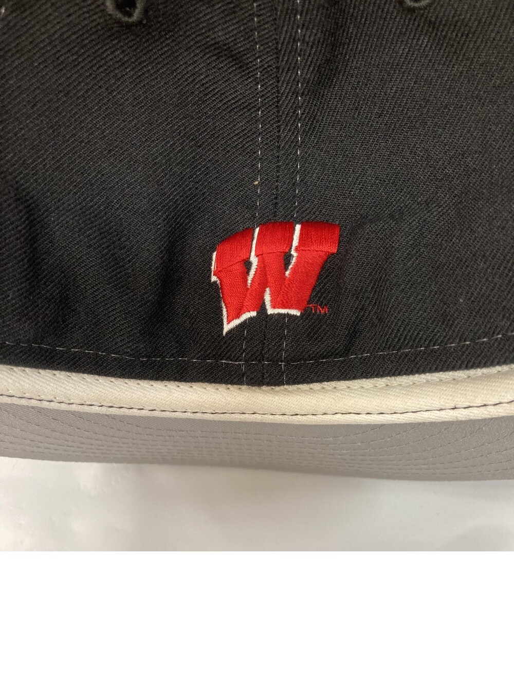 NWT Vintage Wisconsin Badgers New Era Two-Tone Fitted Hat / Cap | eBay