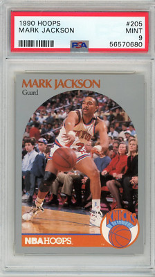 Graded 1990 Hoops Mark Jackson #205 Basketball Card PSA 9 Mint | eBay