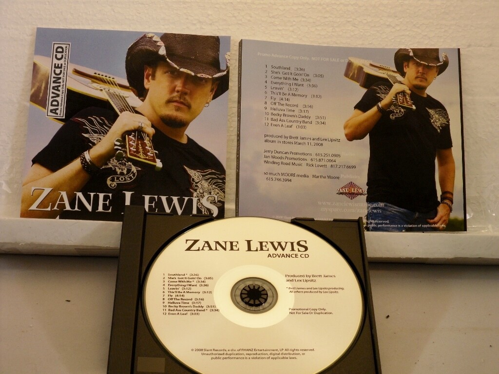 Zane Lewis - Zane Lewis Promotional ONLY CD - ** Free Shipping** | eBay