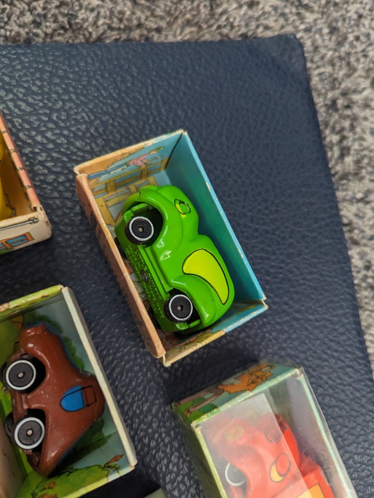 Vintage Hallmark Road Rovers Diecast Car Lot Hand-painted Toy Cars In ...