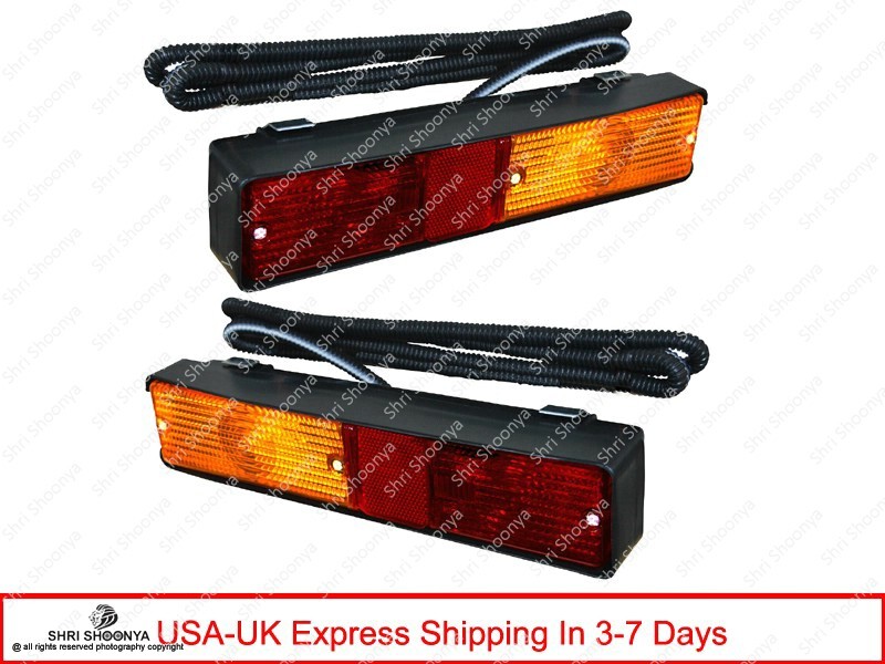 Rear Combination Light Set for Massey Ferguson Lights 12v Tractor ...