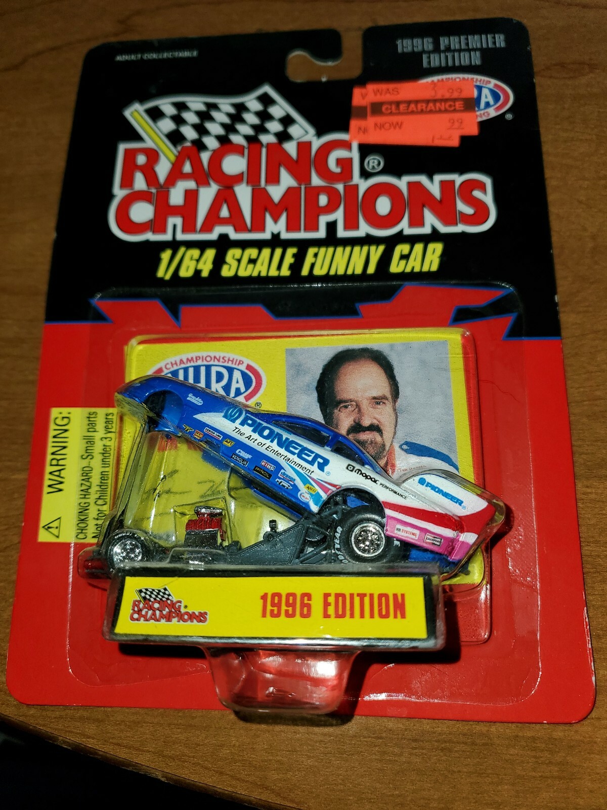 Tom Hoover NHRA Racing Champions Funny Car Pioneer Mopar 1996 Premier ...