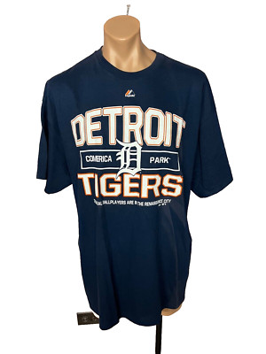 MEN’S MAJESTIC DETROIT TIGERS SHORT SLEEVE T-SHIRT-SIZE: 2XL JDL | eBay