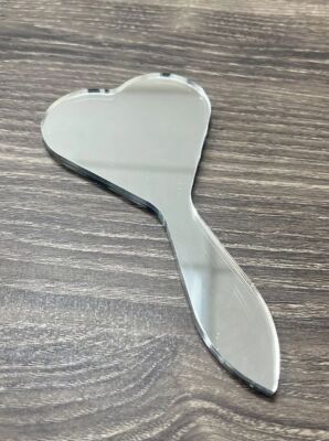 Ball Buster Mini Heart Shaped Mirror Paddle | eBay