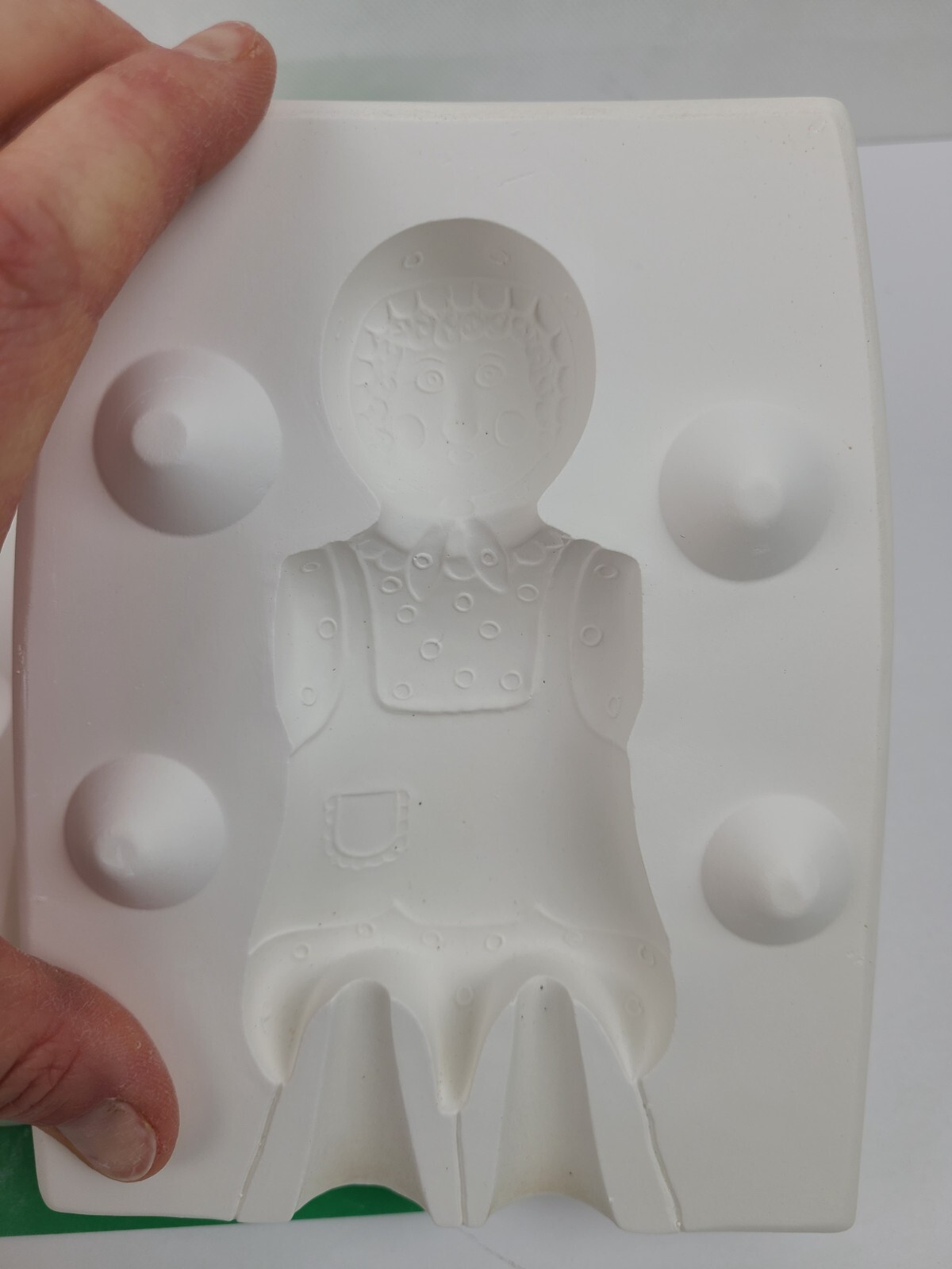 Vintage 1988 Jones Molds, Hanging Doll,Body,Arms,Legs, Ceramic Slip ...