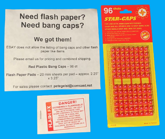 EXPLODING BANG PEN Prank Magic Trick Joke Gag Clown Loud Sound Toy ...