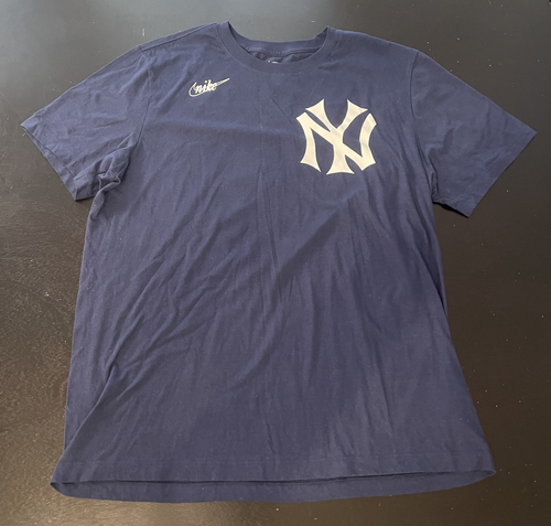 Babe Ruth - New York Yankees T-Shirt, Jersey Number #3, Navy - Size ...
