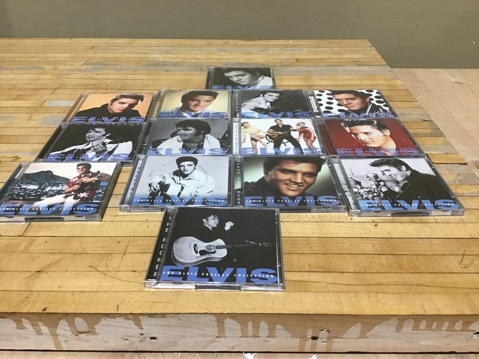 Time-Life Elvis Presley Collection 28 Discs Near Complete Missing ...