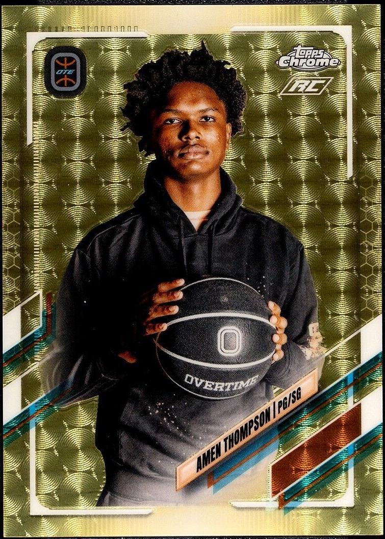 2021-22 Topps Chrome OTE Overtime Elite - Amen Thompson #12 ...