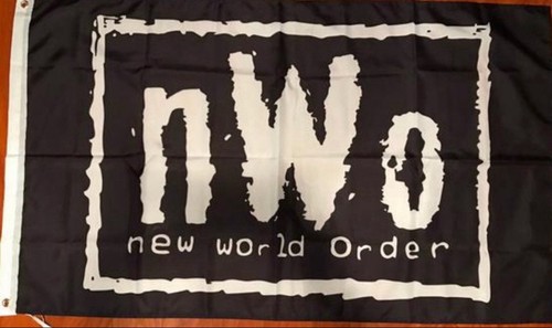 NWO New World Order Wrestling 3x5' Flag Banner Wrestle Fan Gift Black ...