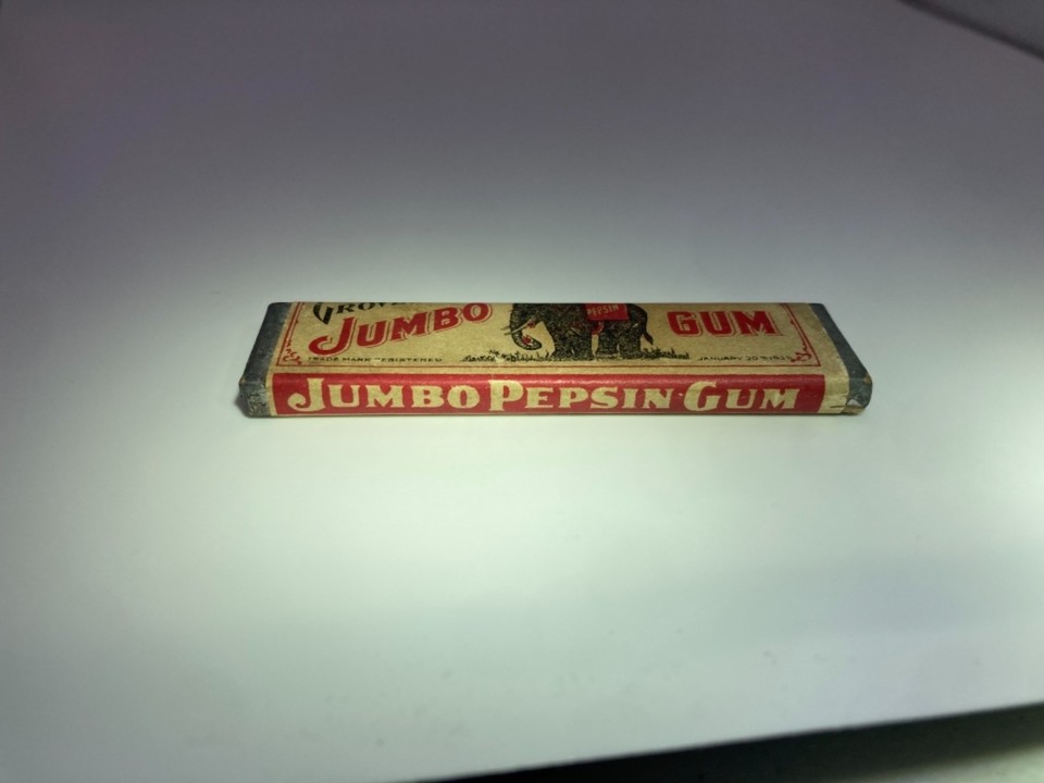 1905 Rare Vintage Grove’s Jumbo Pepsin Chewing Gum Pack Full Unopened ...