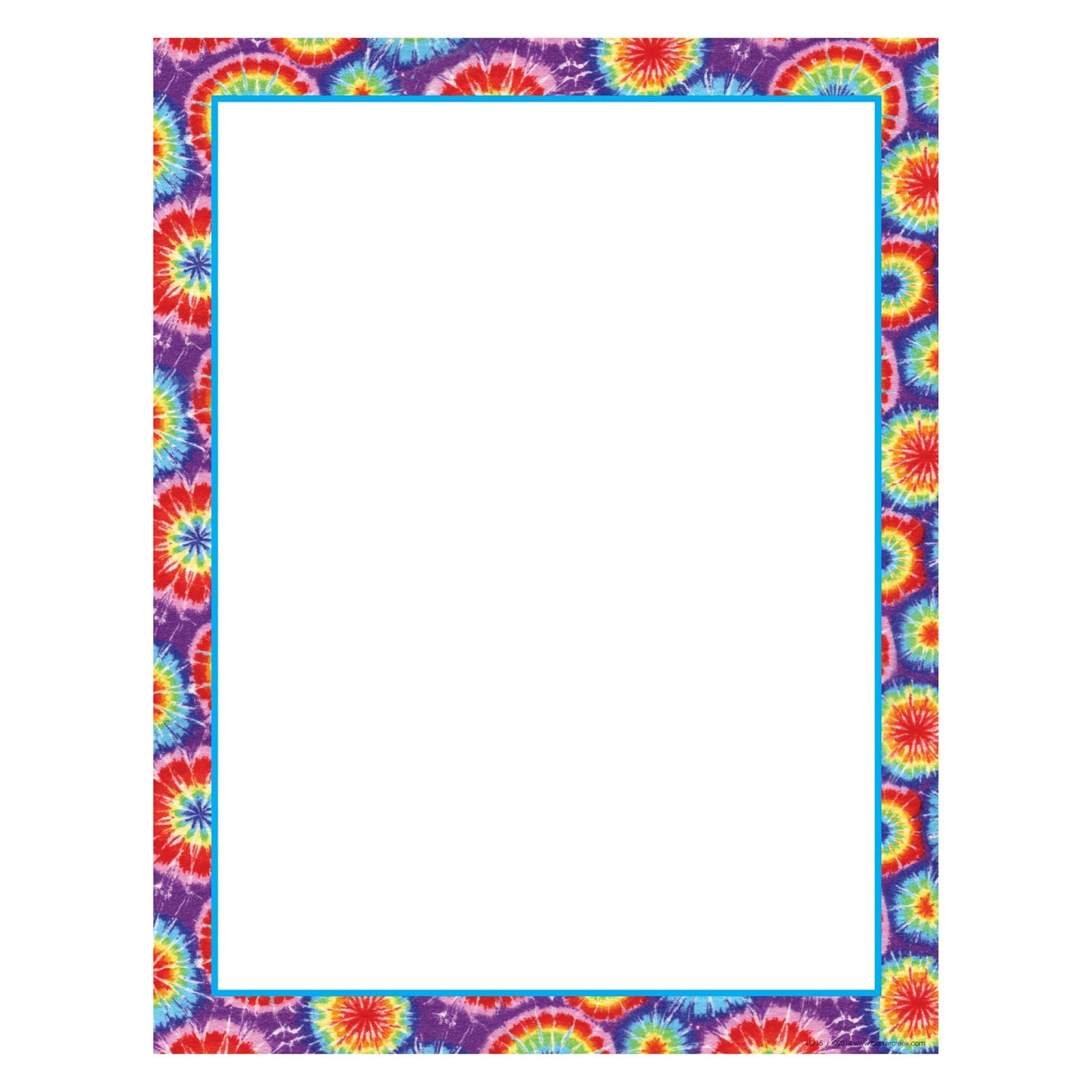 Tie-Dye Design Computer Paper 8-1/2 x 11 Inches 50 Sheets | eBay