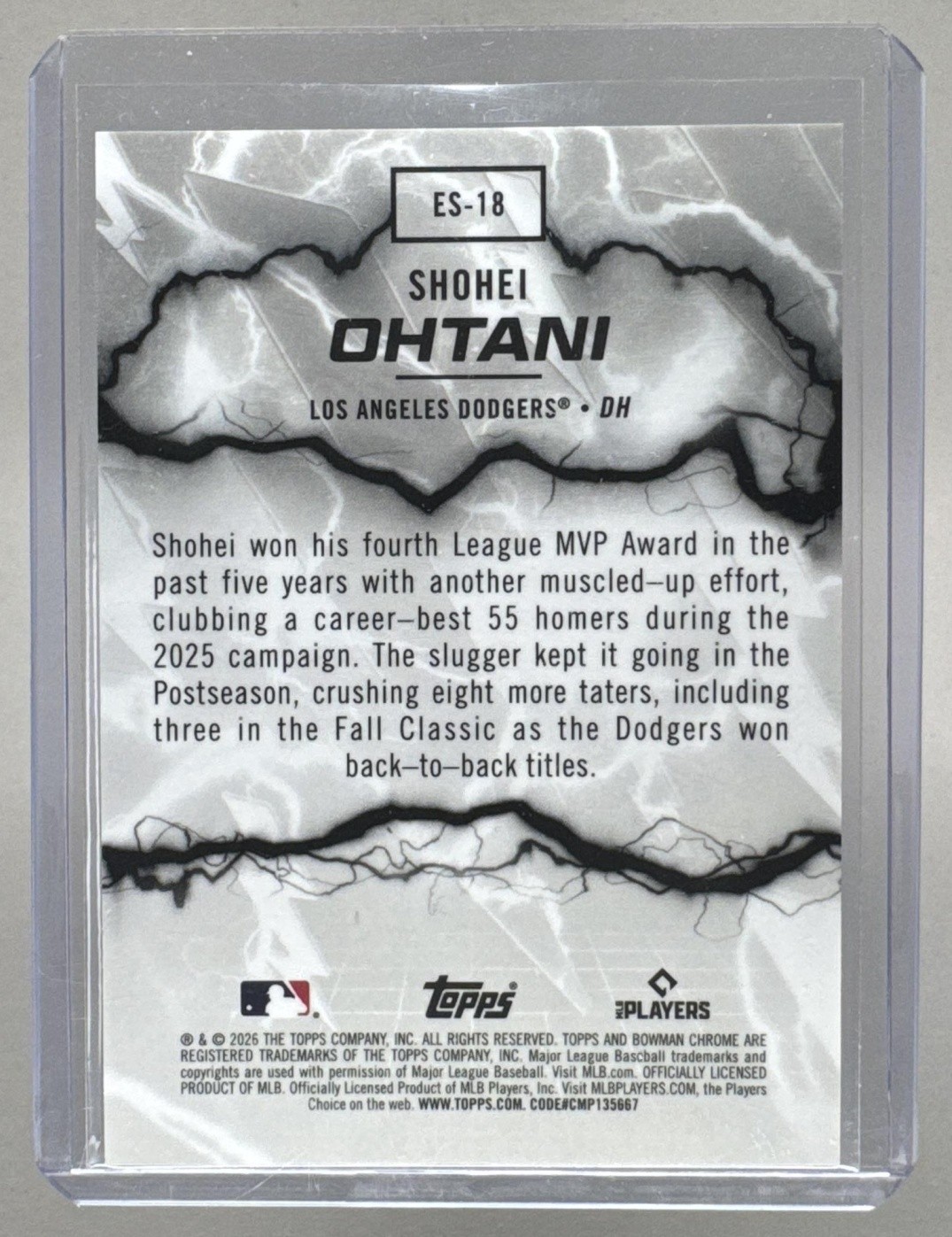 Shohei Ohtani 2026 Bowman Chrome Rose Gold Mega Refractor