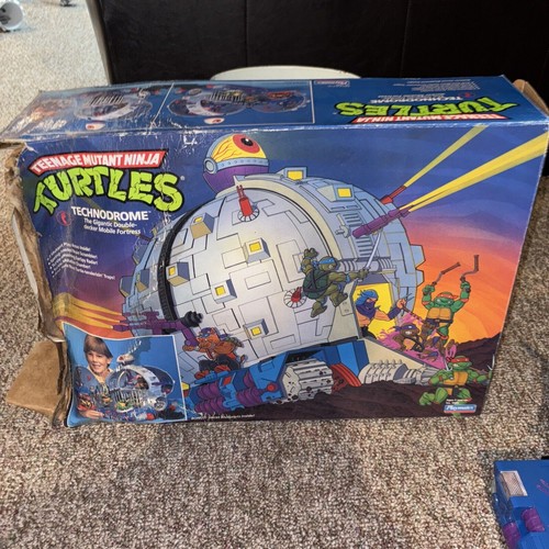 Teenage Mutant Ninja Turtles Vintage Technodrome Mobile Fortress TMNT ...