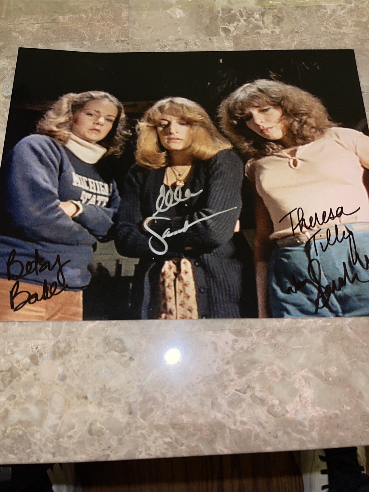 Theresa Tilly, Betsy Barker And Ellen Sandweiss The Evil Dead ...