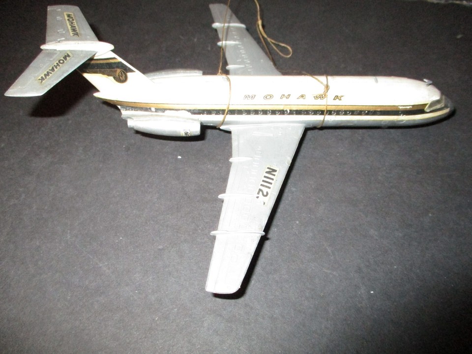 Vintage/Built/Plastic/Model(COMMERCIAL/MOHAWK/AIRLINES)1970's/Very/Nice ...