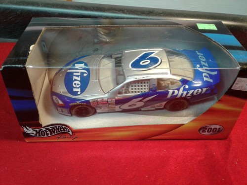 Mark Martin Pfizer #6 Ford Taurus Hot Wheels Diecast Collectible. | eBay