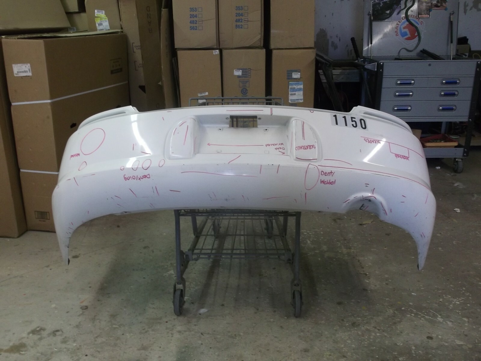 2001-2006 Dodge Stratus Rear Bumper OEM [15UPD] | eBay