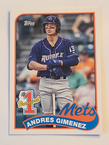 2020 Andres Gimenez Topps Update #P-16 Prospects Los Angeles Angels ...