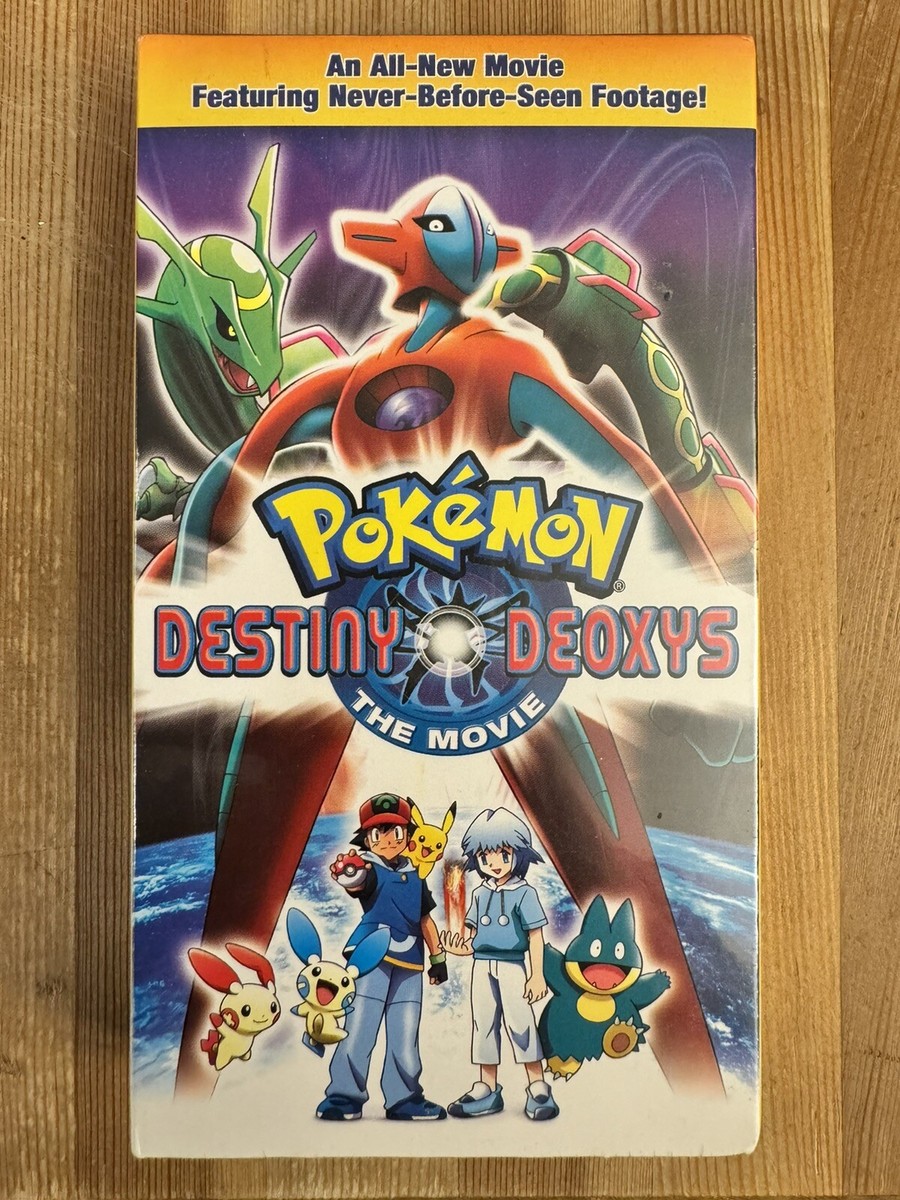 Pokemon Destiny Deoxys Vhs Pokemon Destiny Deoxys Rayquaza Movie