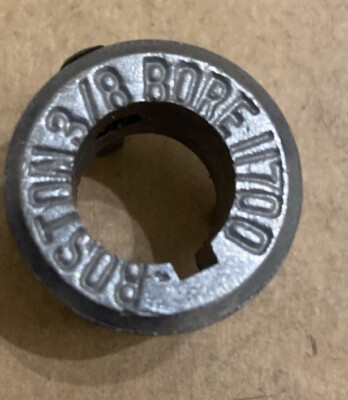 BOSTON GEAR SHAFT COUPLING WITH SET SCREW BORE 3/8 11700 | eBay