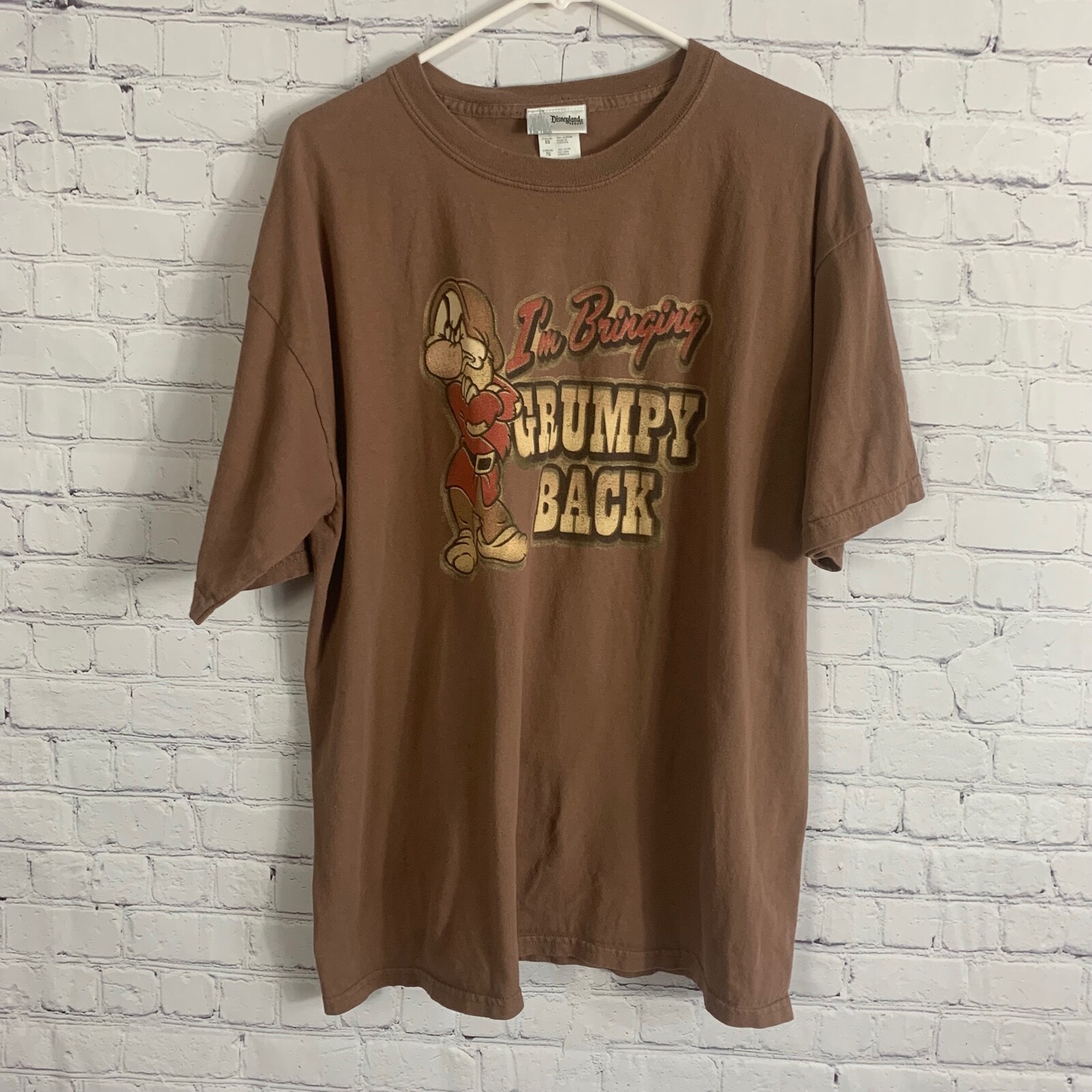 Vintage Disney Snow White Grumpy I'm Bringing Grumpy … - Gem