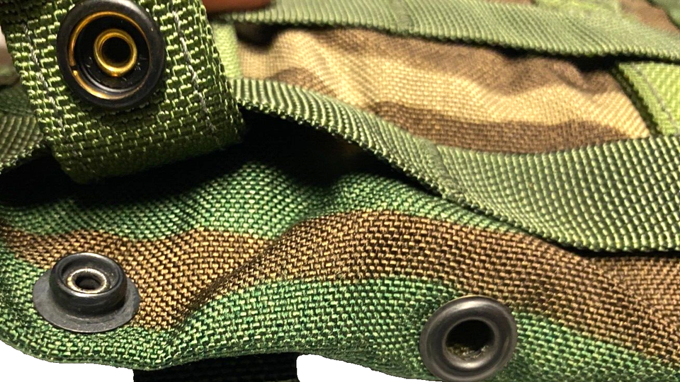 USGI Military MOLLE M81 Woodland Triple 40mm Pouch Eagle Industries ...