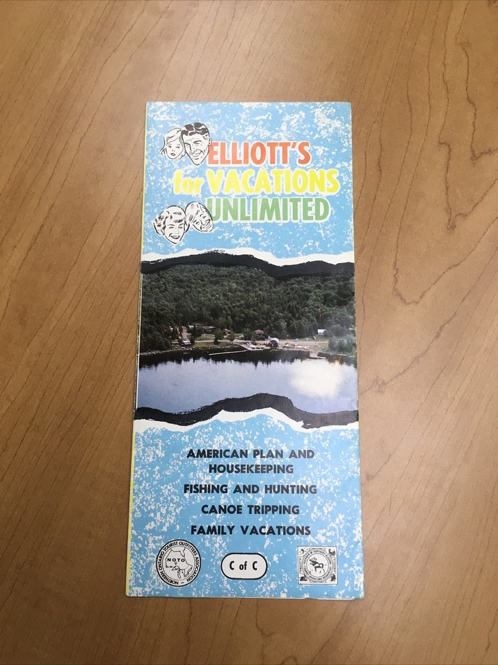 Vintage Rare - Elliott’s On Ranger Lake Sault Ste. Marie Ontario Travel ...
