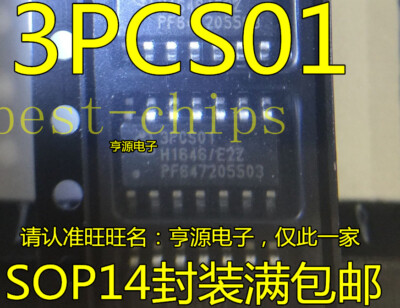 3pcs 3PCSO1G 3PCSO1G 3PCS01 3PCS01G ICE3PCS01 ICE3PCS01G SOP14 IC Chip ...