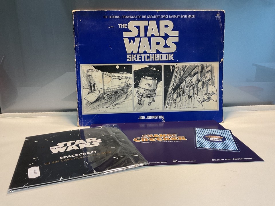 2024 STAR WARS Spacecraft 50p Coin Set (x4 Coins) BUNC Pack ...