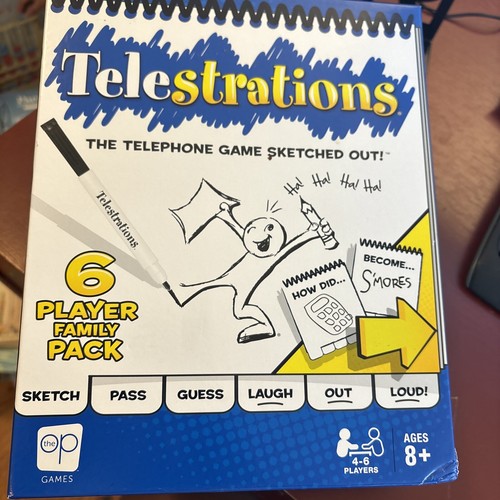 Telestrations Drawing Game - The Telephone Game Sketched Out - Lightly ...