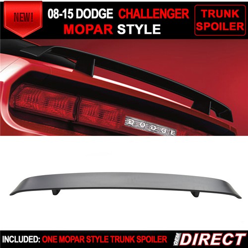08-23 Dodge Challenger OE Style Go-Wing Pedestal Spoiler - Painted ...