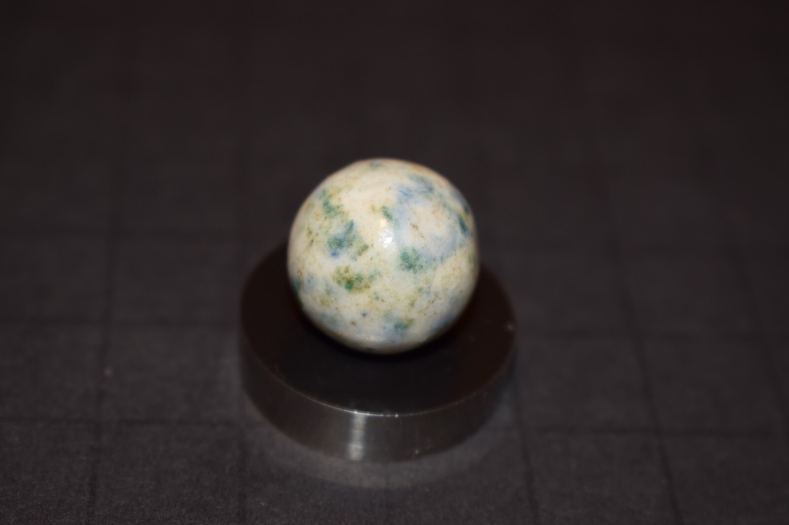 Antique German Multi-Color Bennington, Glazed Toy Clay Marble Size .687 ...
