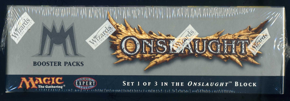 MAGIC THE GATHERING ONSLAUGHT BOOSTER BOX Brand New *Factory Sealed ...