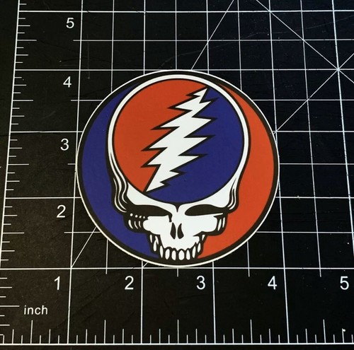 Steal Your Face Grateful Dead stealie 3” Premium Vinyl Sticker Jerry ...