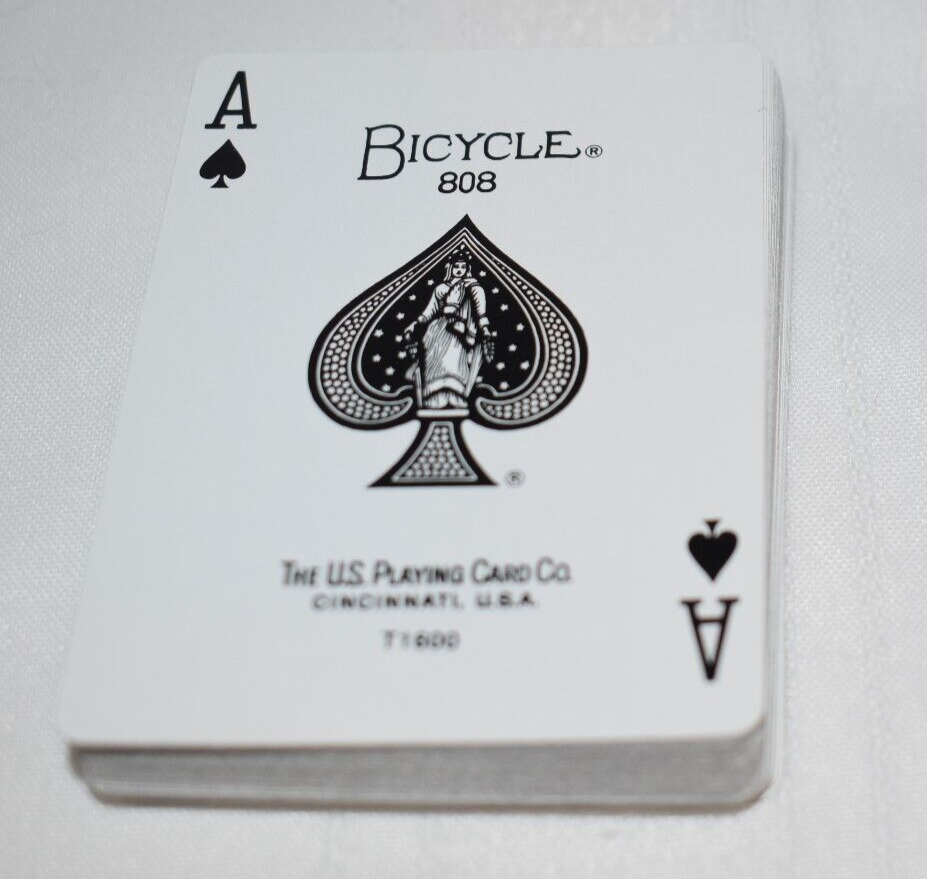 Bicycle Poker 808 Red Rider Back Playing Cards Deck Magic | eBay
