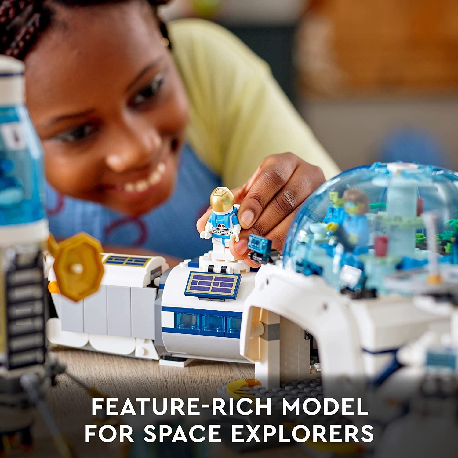 LEGO 60350 City Lunar Research Base Outer Space Set NASA Inspired ...