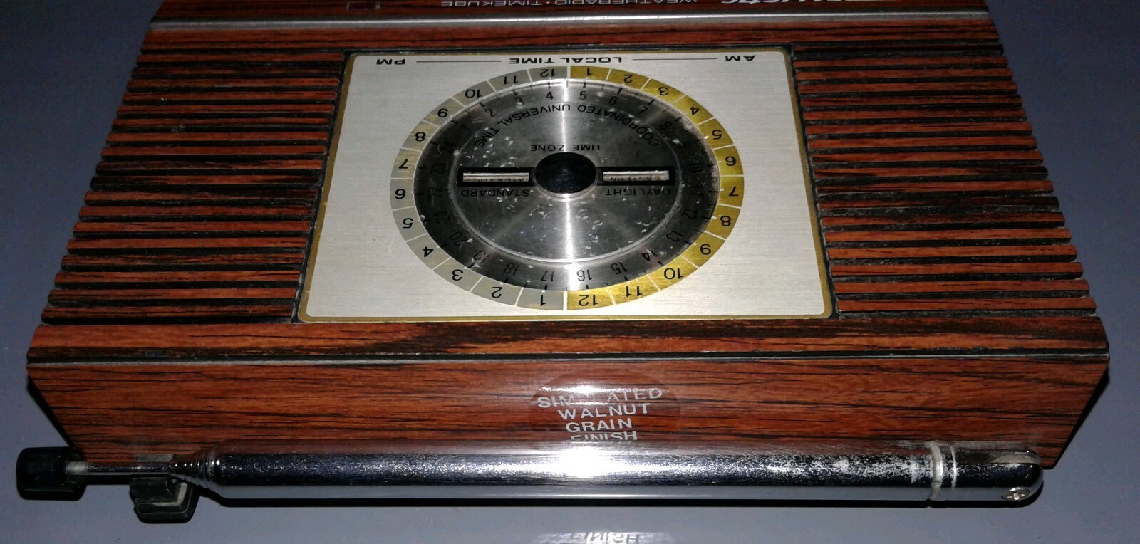 VINTAGE Realistic Weatheradio Timekube. Model 12-148. | eBay