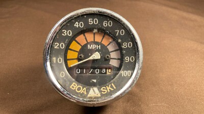 Vintage 60s 70s BOA SKI Snowmobile Speedometer Used | eBay