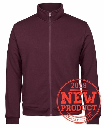 Jb's wear Podium Polyester Cotton Full Zip Jacket 280gsm Brush Fleece ...