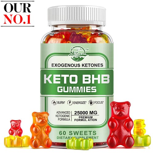 Keto ACV BHB Gummies For Fat Burn Weight Loss Detox Keto Diet Pills 60 ...