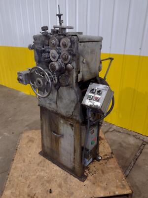 .072" X 1" COIL TORRINGTON MODEL #W-21 SPRING COILER / COIL MACHINE ...