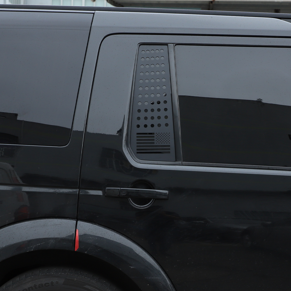 Rear Quarter Window Overlay Plate Fits Land Rover Discovery LR4 LR3 ...