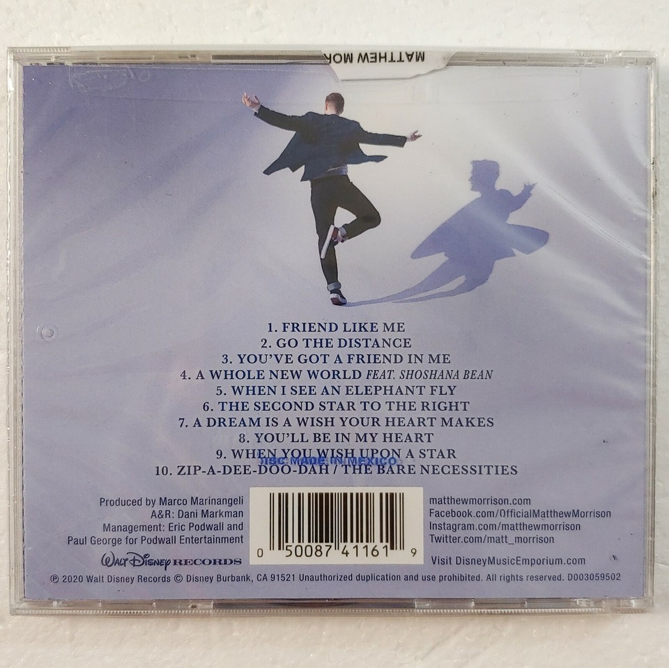 Disney Dreamin' With Matthew Morrison CD *Sealed* 50087411619| eBay