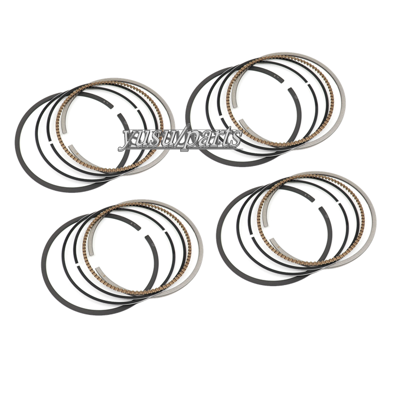 KS 4x STD Piston Rings 81.00mm Set For VW Jetta Audi A3 Skoda 1.8T 20V ...